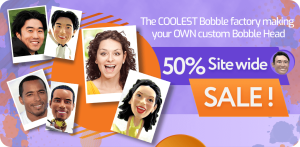 You bobble – Smile! A 3D Caricature of You